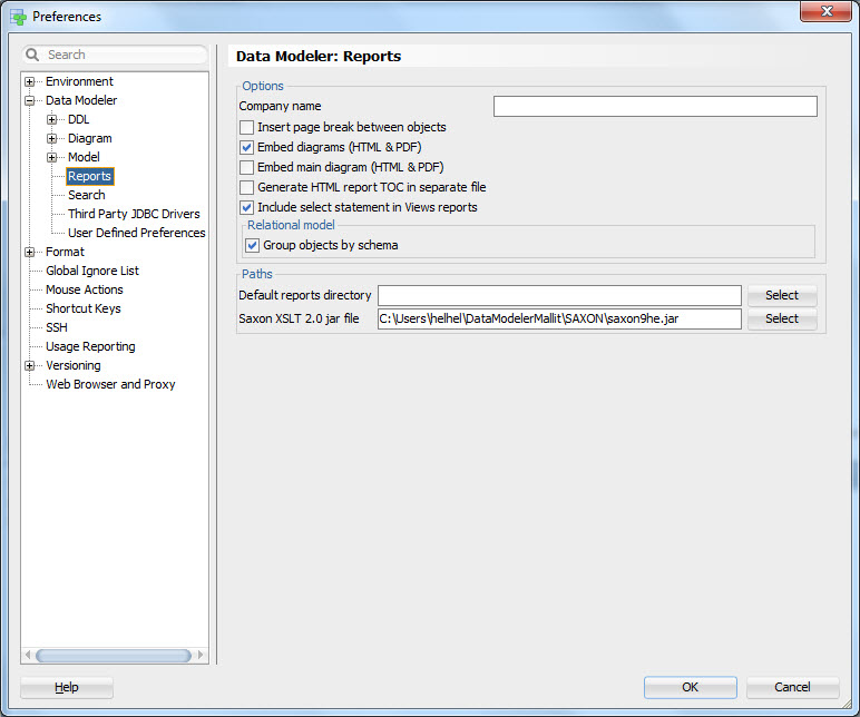 Reporting with Data Modeler 17.3 | HeliFromFinland